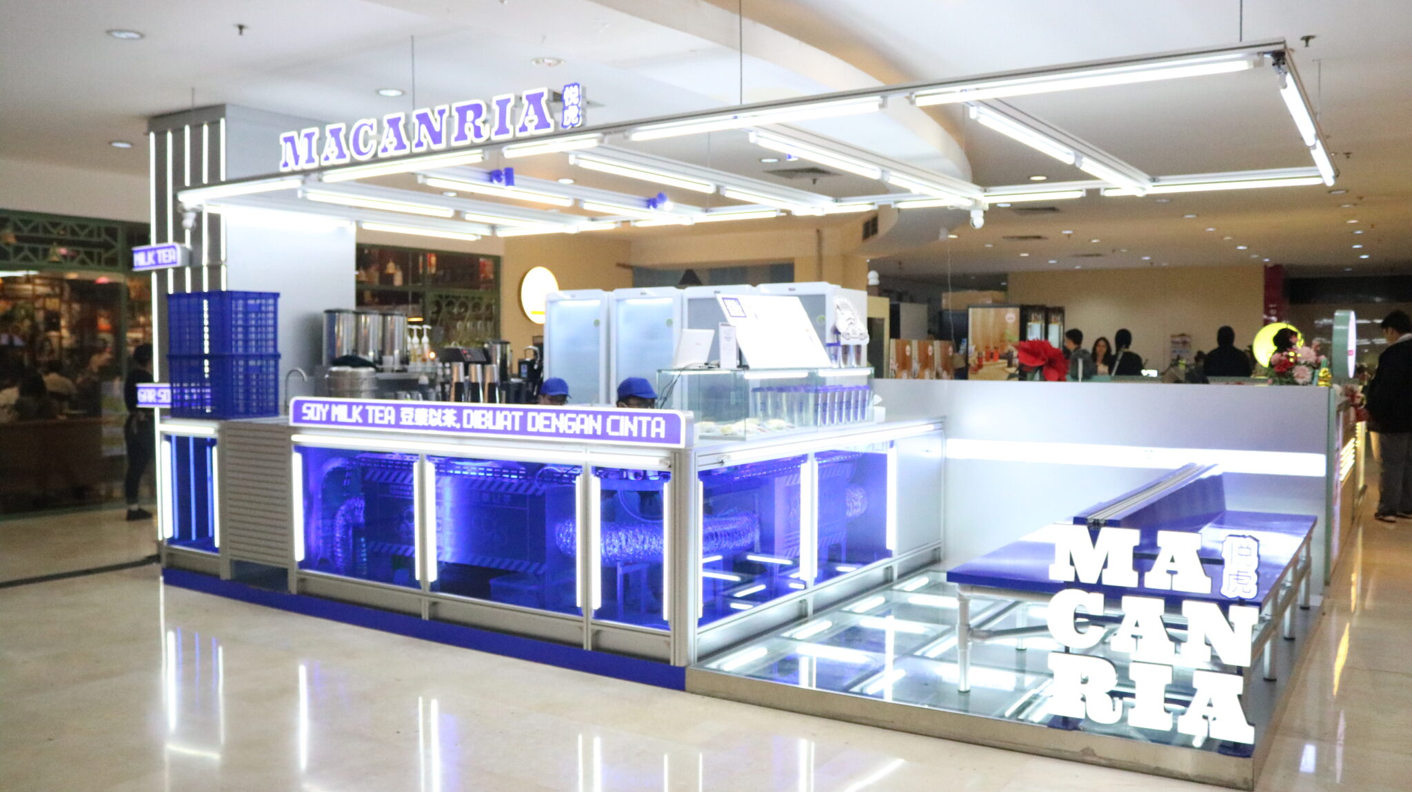 Buka di Bidakara, Macan Ria Tawarkan Soy Milk Tea Kekinian Penuh ...